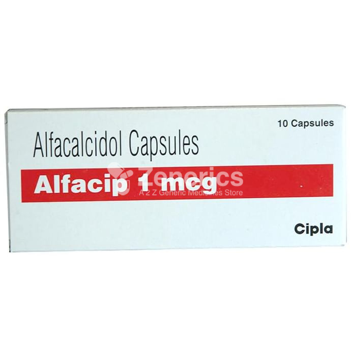 Alfacip 1mcg Capsule - Buy Online at Zenerics