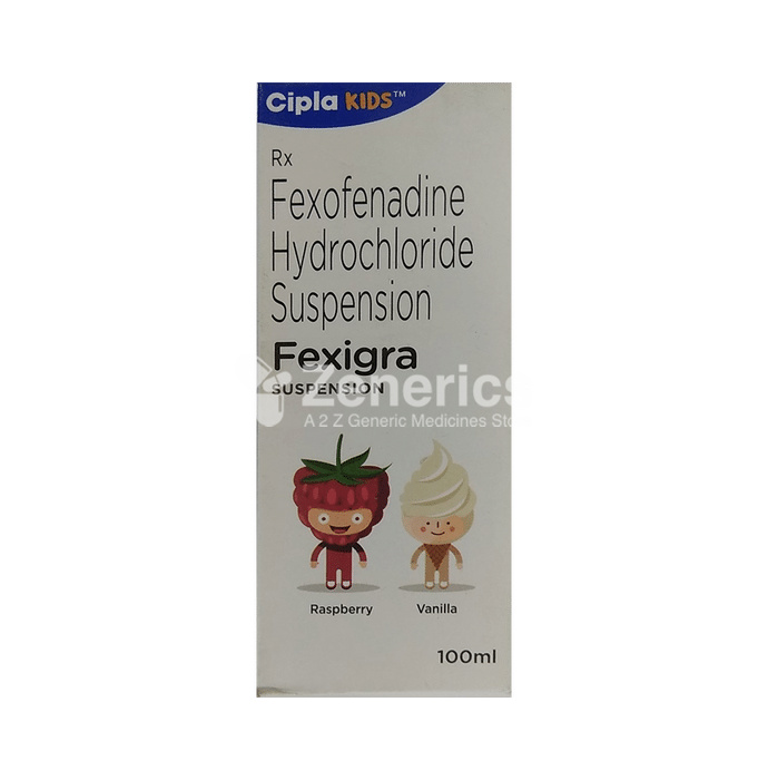 Fexigra 30mg Oral Suspension - Buy Online at Zenerics