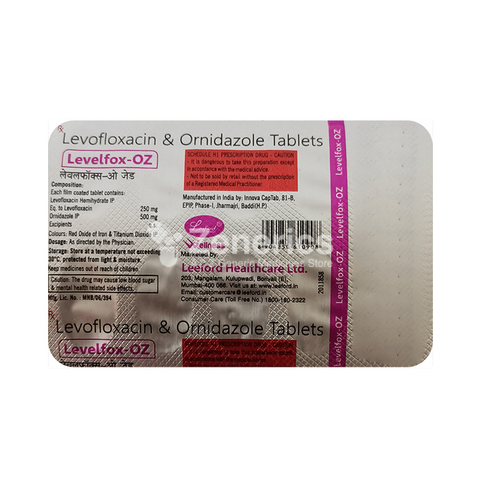Levelfox-OZ Tablet - Buy Online at Zenerics