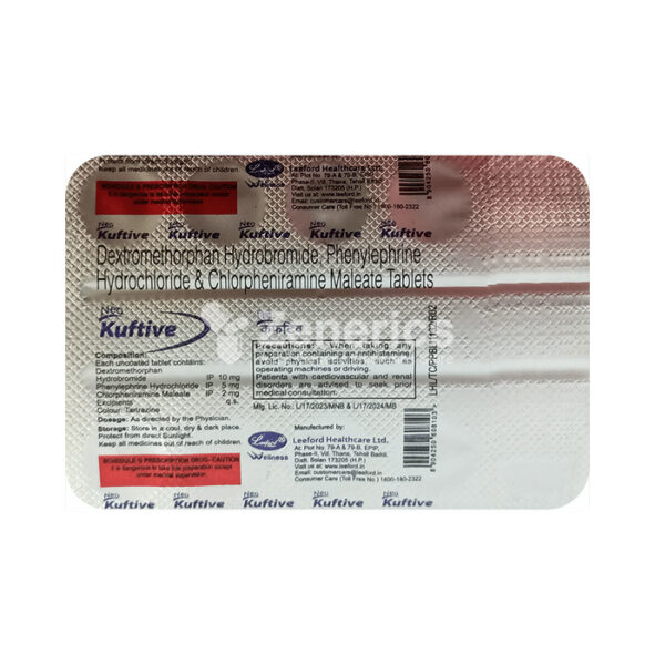 Neo Kuftive Tablet - Buy Online at Zenerics