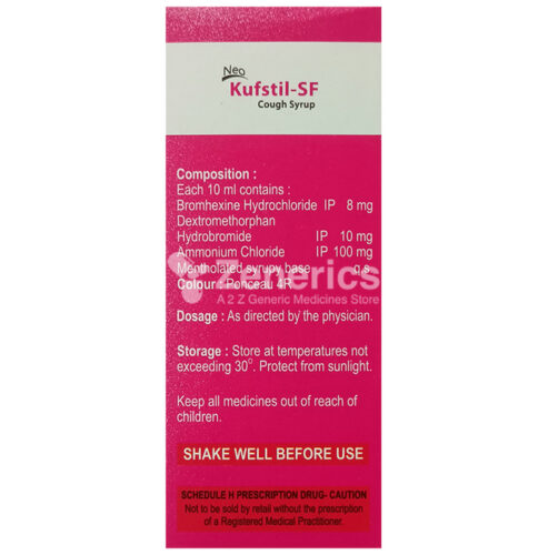 Neo Kufstil-SF Syrup Strawberry Sugar Free - Buy Online at Zenerics