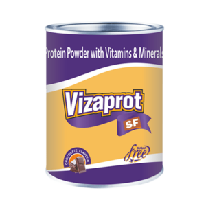 Vizaprot SF 200gm Sugar Free Protein Powder (Chocolate Flavour) - Zenerics