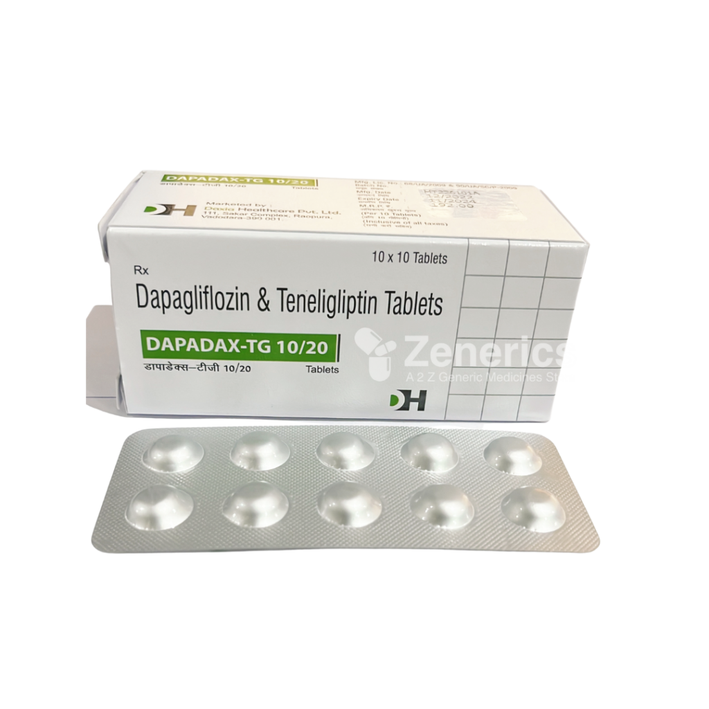 Dapadax TG 10/20 Tablet – Zenerics