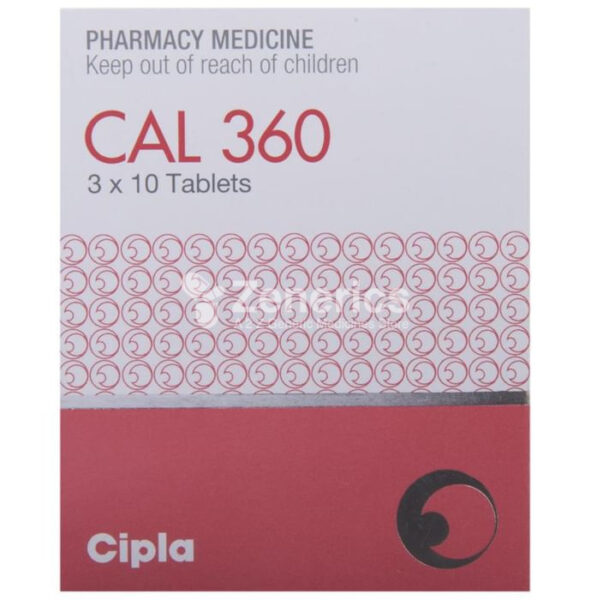 Cal 360 Tablet - Buy Online at Zenerics