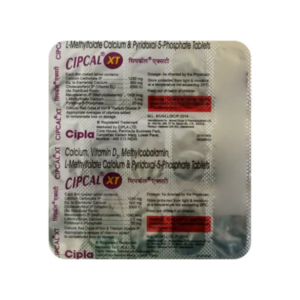 Cipcal XT Tablet - Zenerics