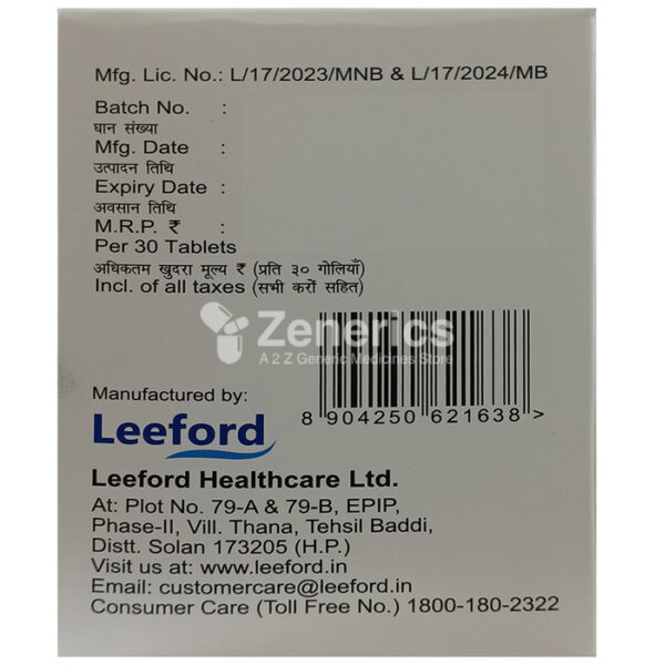 Retiva Tablet - Buy Online at Zenerics