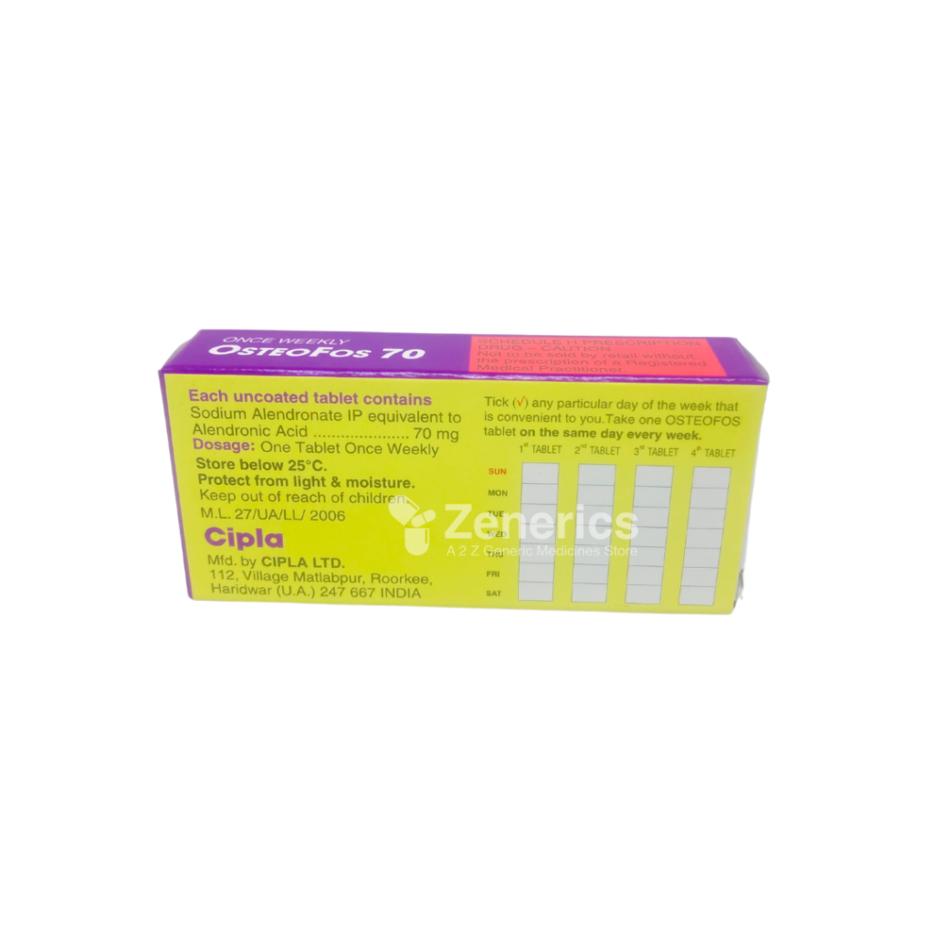 Osteofos 70 Tablet – Zenerics
