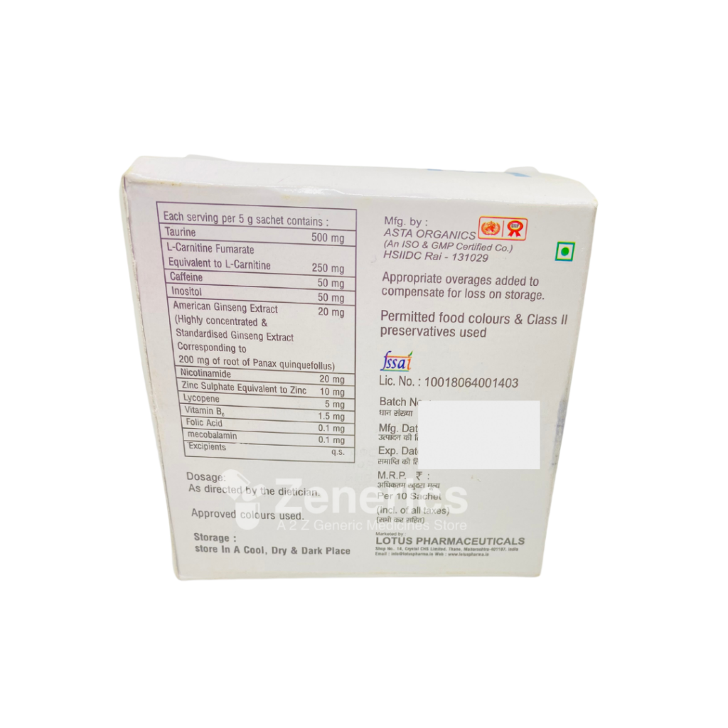 Lotus Ok Sachet – Zenerics