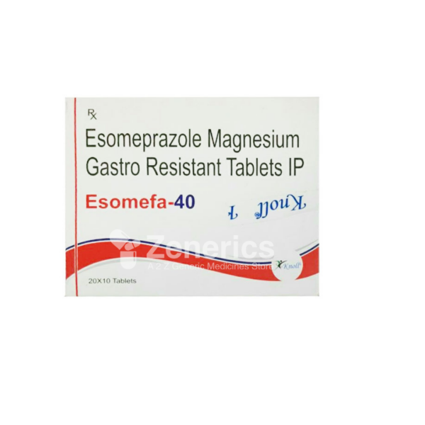 Esomefa 40mg Tablet - Zenerics