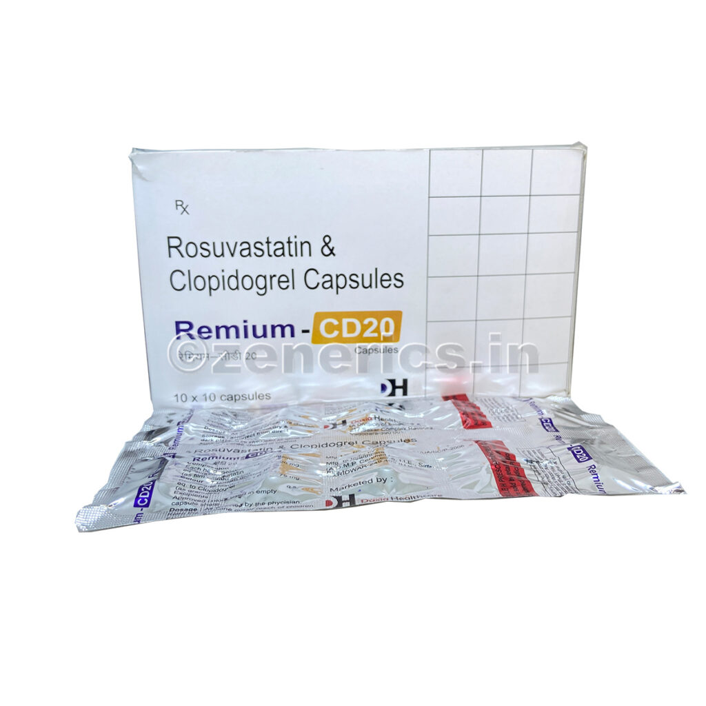 Remium CD 20 Capsule - Buy Online at Zenerics
