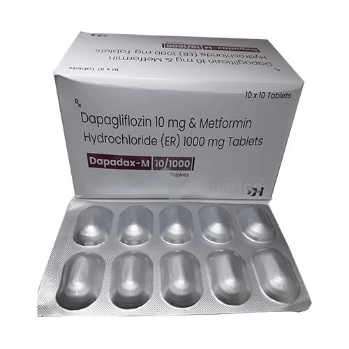 Dapadax M 10mg/1000mg Tablet - Buy Online at Zenerics
